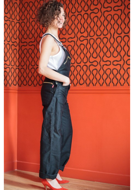 Work Overalls in Coated Cotton