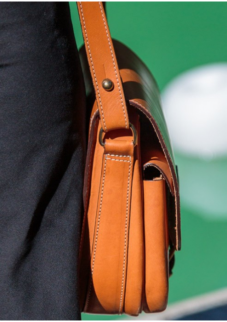 Leather Hunting Bag, Medium Model