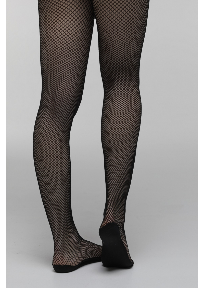 Collant résille de cabaret