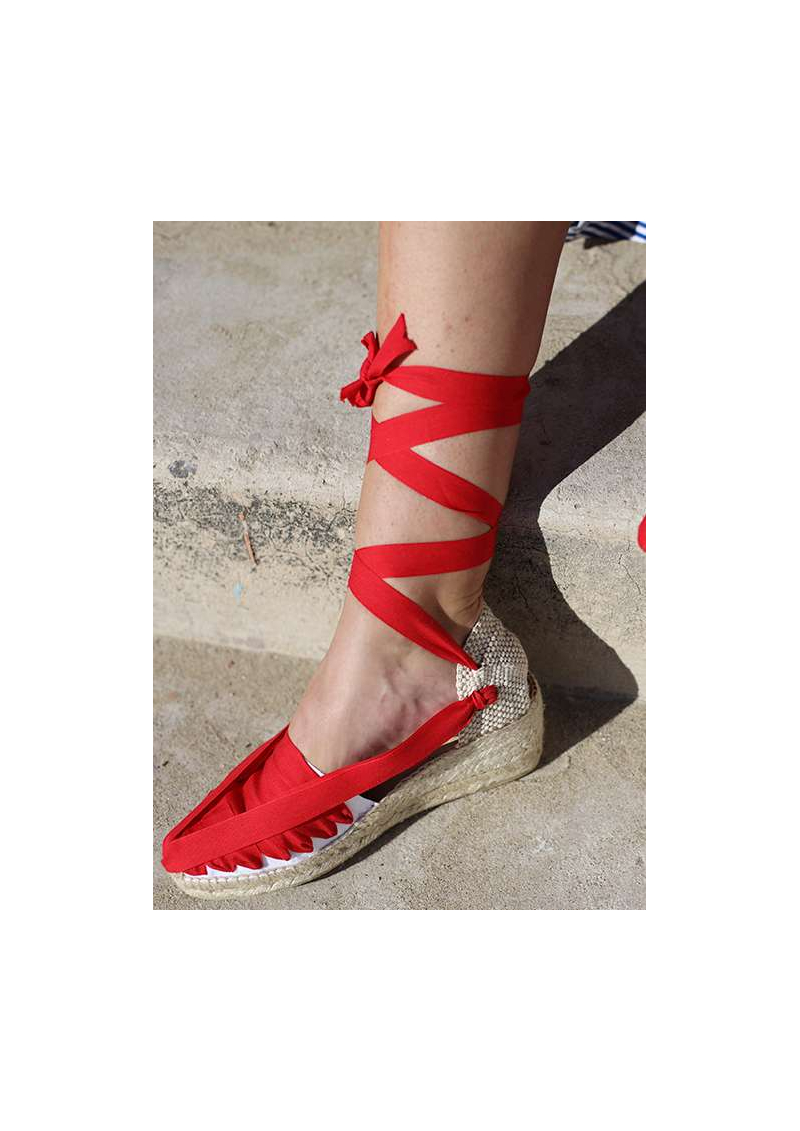 Wedge Espadrilles with Laces from Barcelona