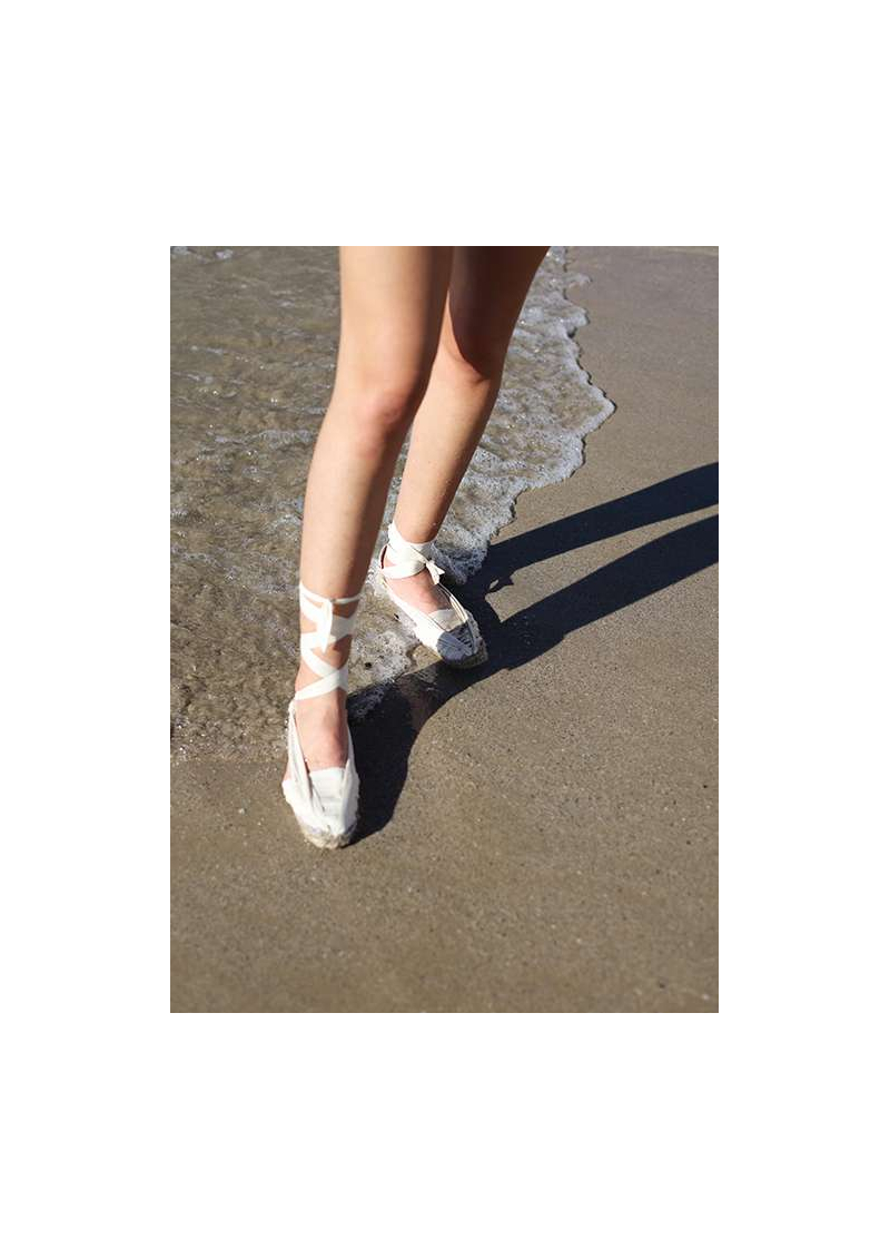 Espadrilles from Barcelona with laces