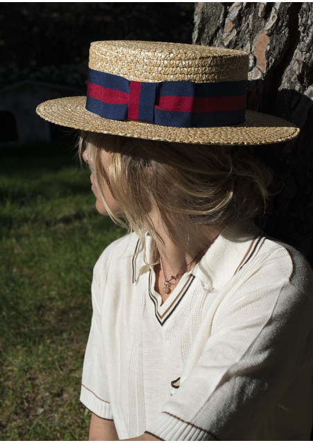The Traditional English Straw Boater