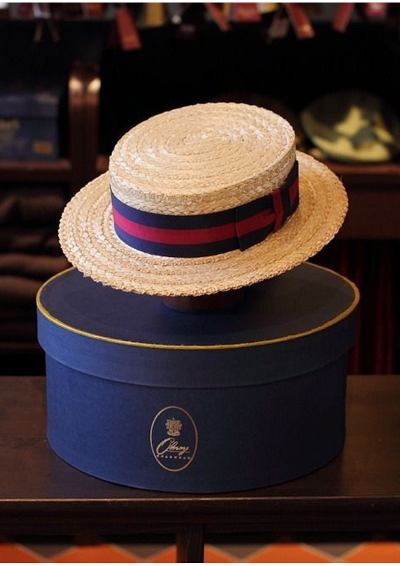 The Traditional English Straw Boater