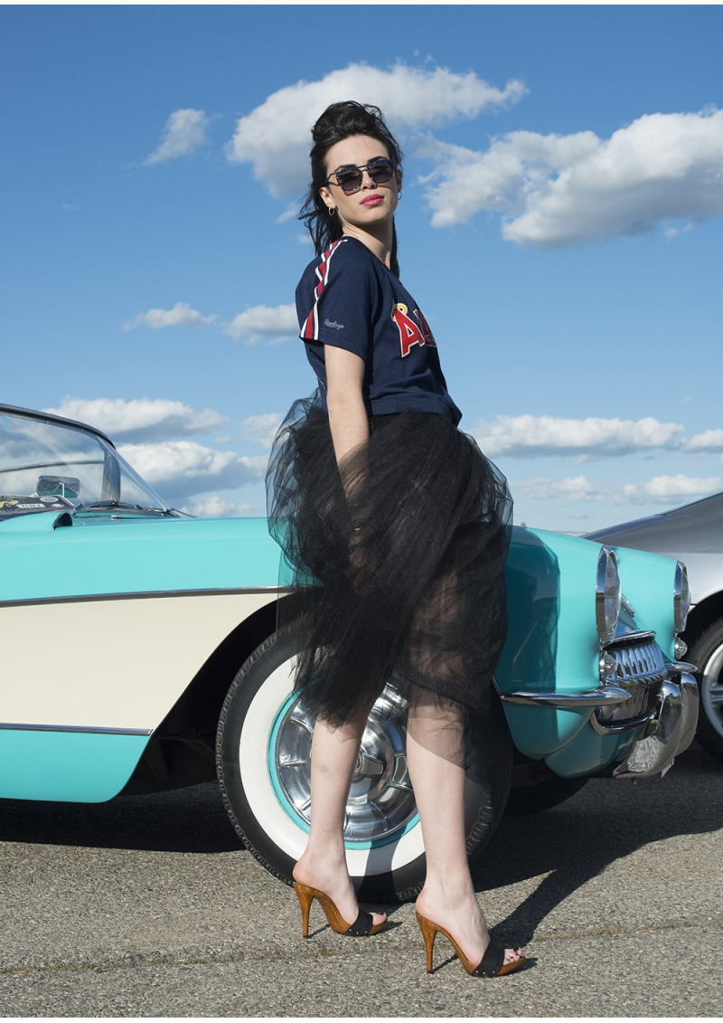 The High Wooden Pin-Up Mules