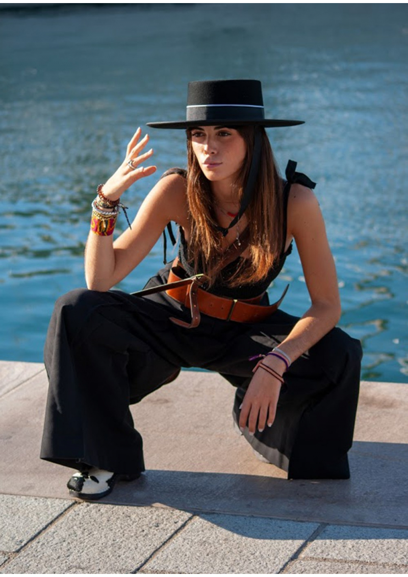 the traditional andalusian hat