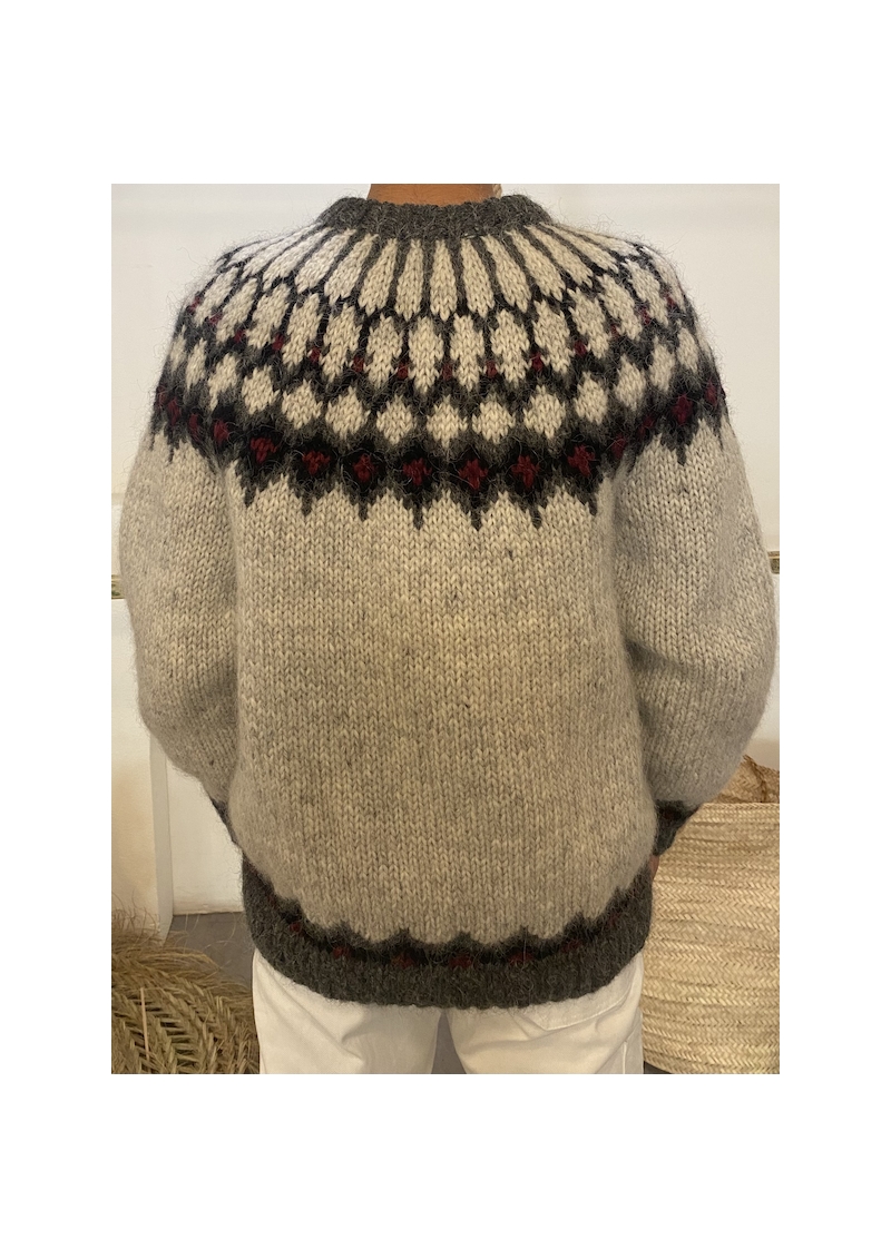 Lopi sweater from Iceland, handknitted in Icelandic wool
